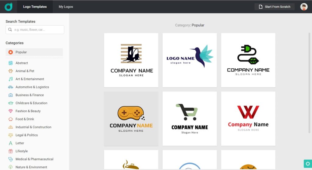 DesignEvo: Reka Logo Anda Sendiri Secara Kreatif Dengan Mudah