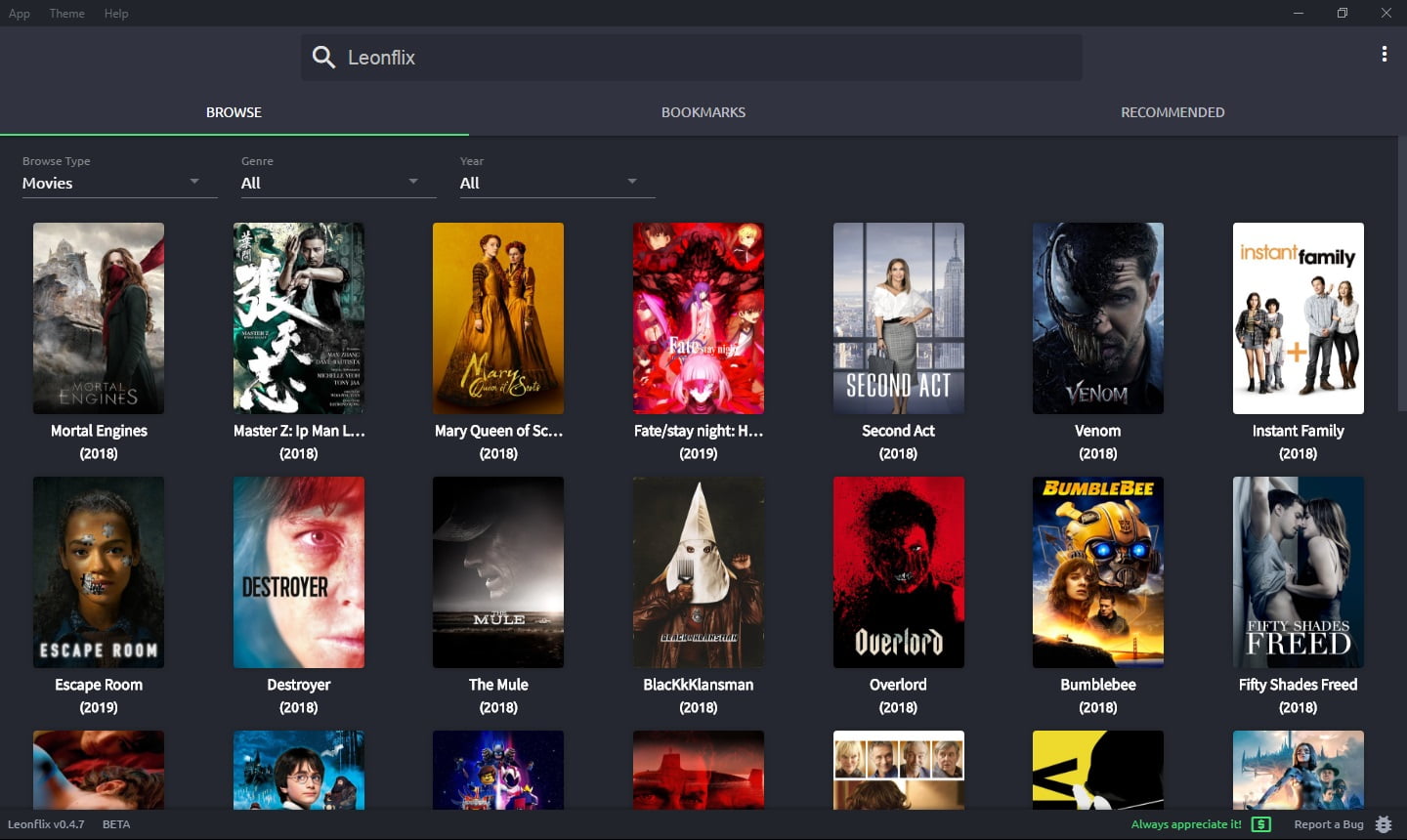 Leonflix: Alternatif Terrarium TV Bagi Pengguna PC – 4Finderz Sdn Bhd